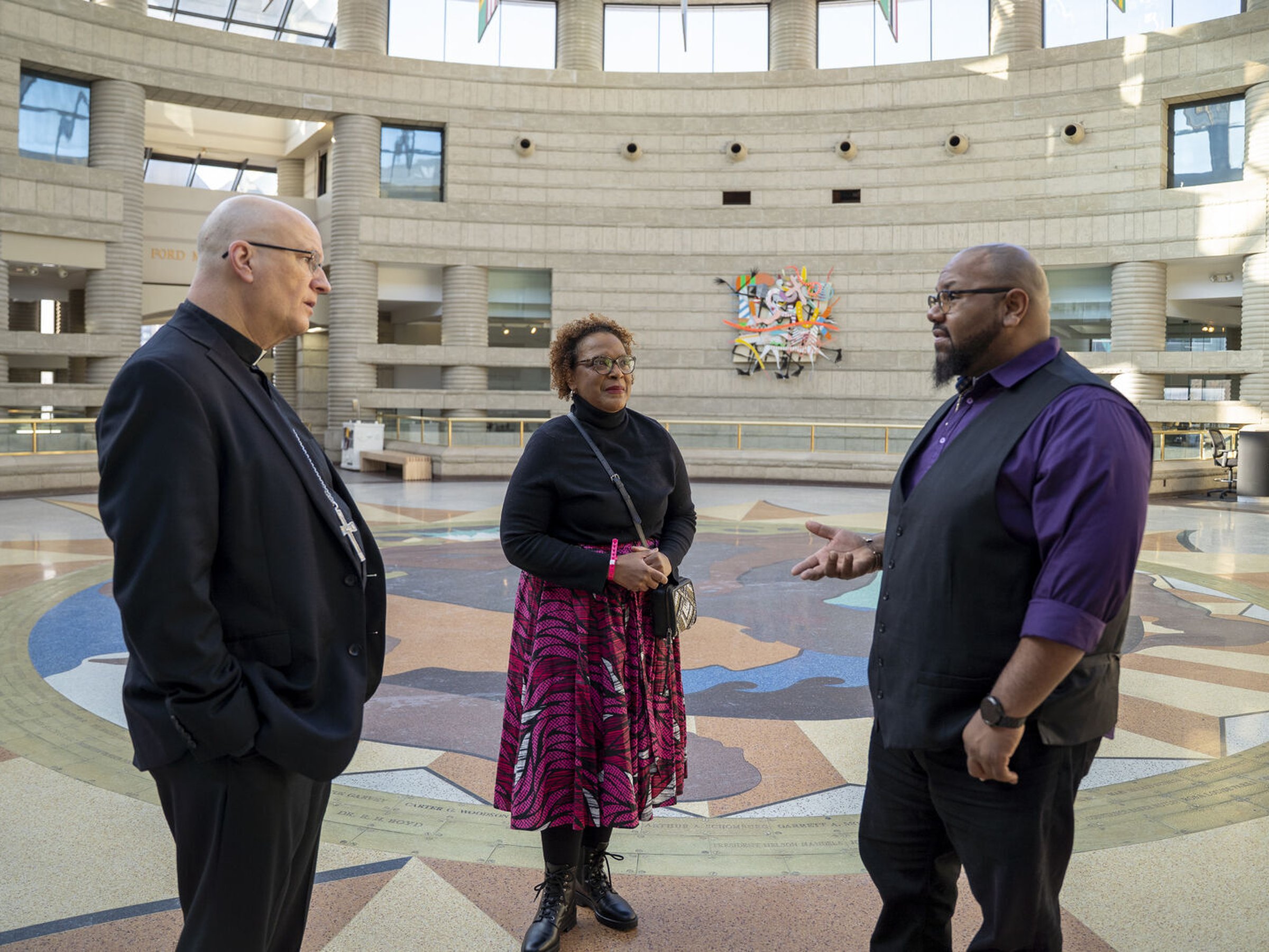 Archbishop visits Charles H. Wright Museum of African American History ...