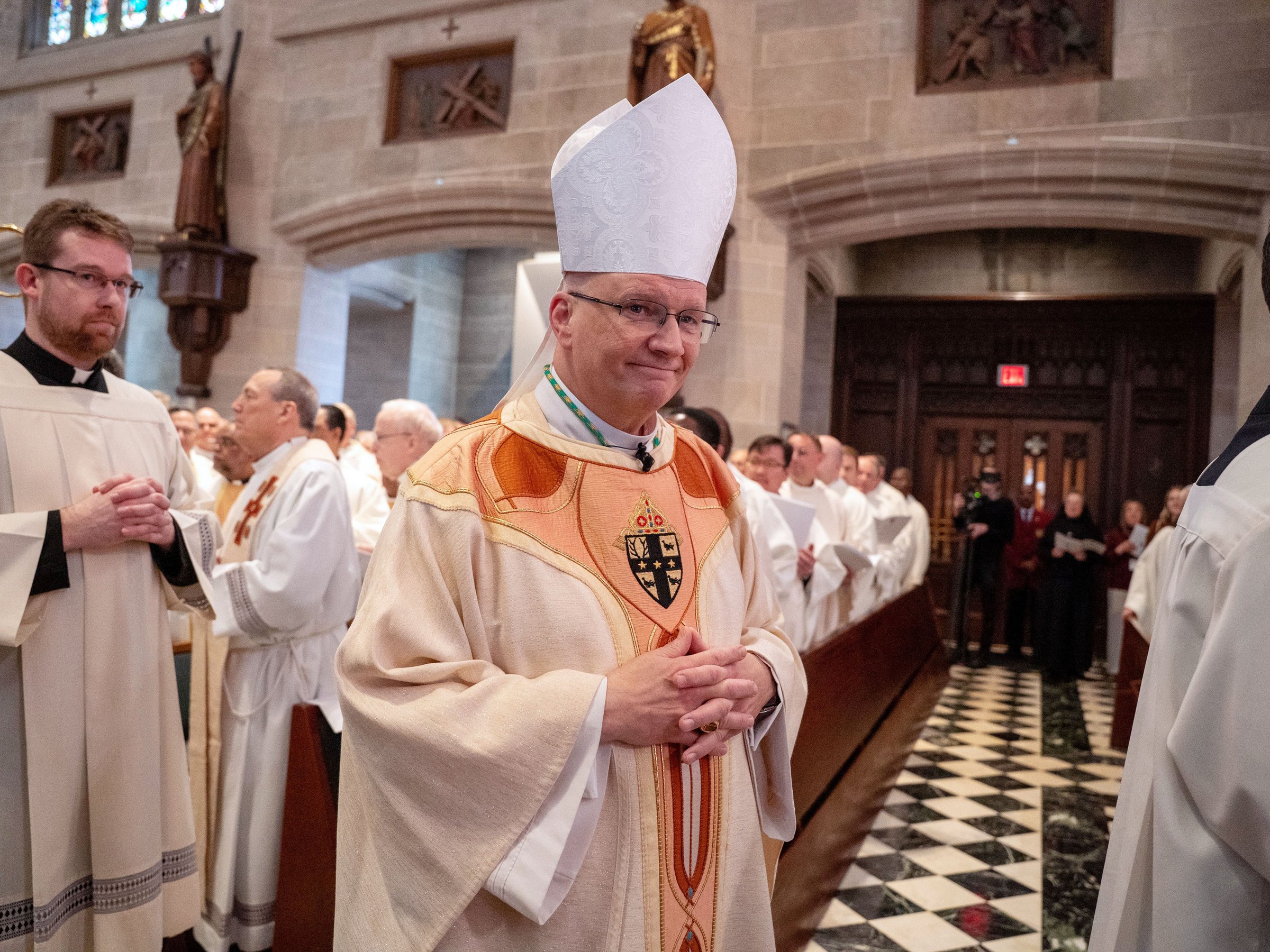 Local Catholics find 'really moving' message in new archbishop's ...