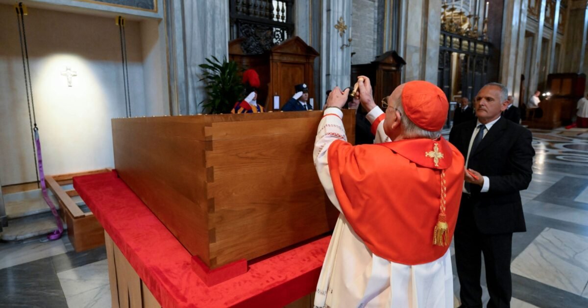 As Pope Francis is laid to rest, thousands line streets of Rome to say ...
