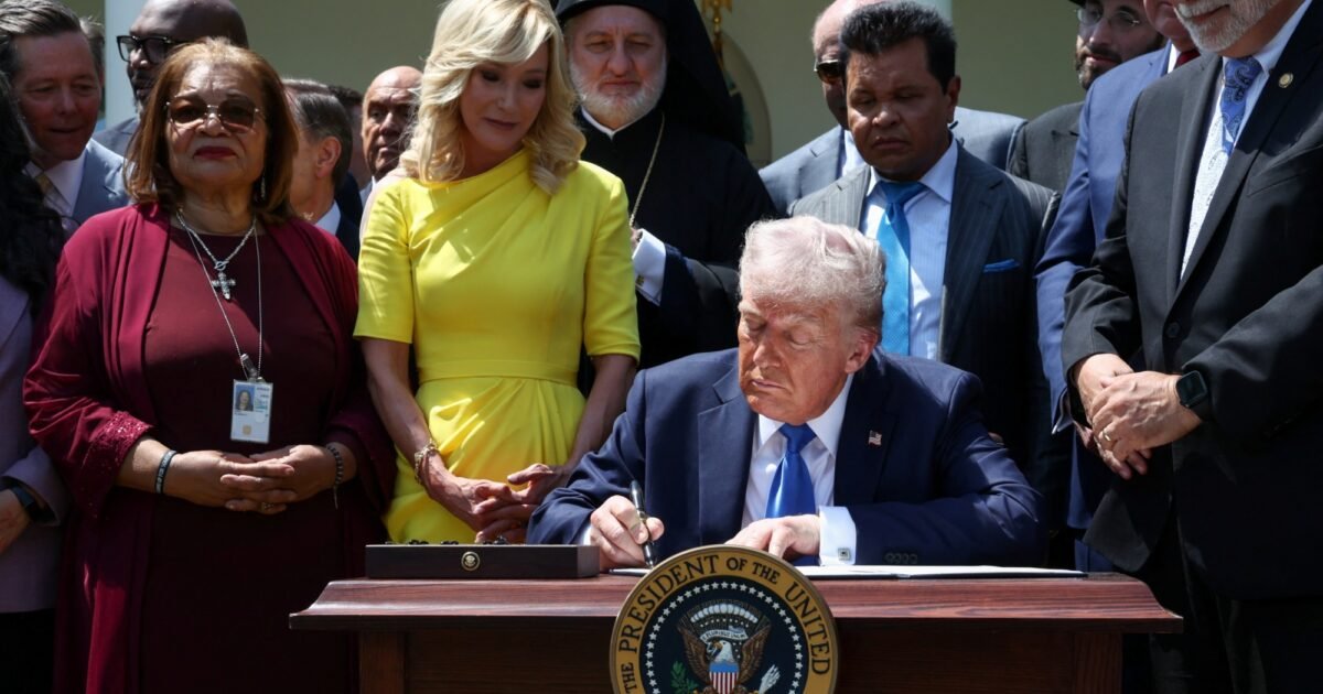 Trump establishes religious liberty commission including Cardinal Dolan ...