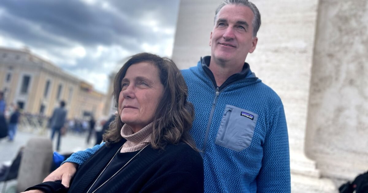 With great anticipation, Americans in Rome await white smoke- Detroit ...