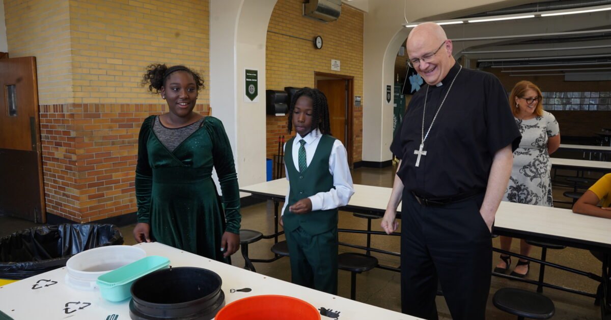 Archbishop Weisenburger commends Gesu Parish and School on its journey ...