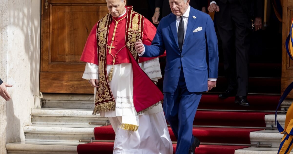 Pope, British king share historic prayer in Sistine Chapel- Detroit ...