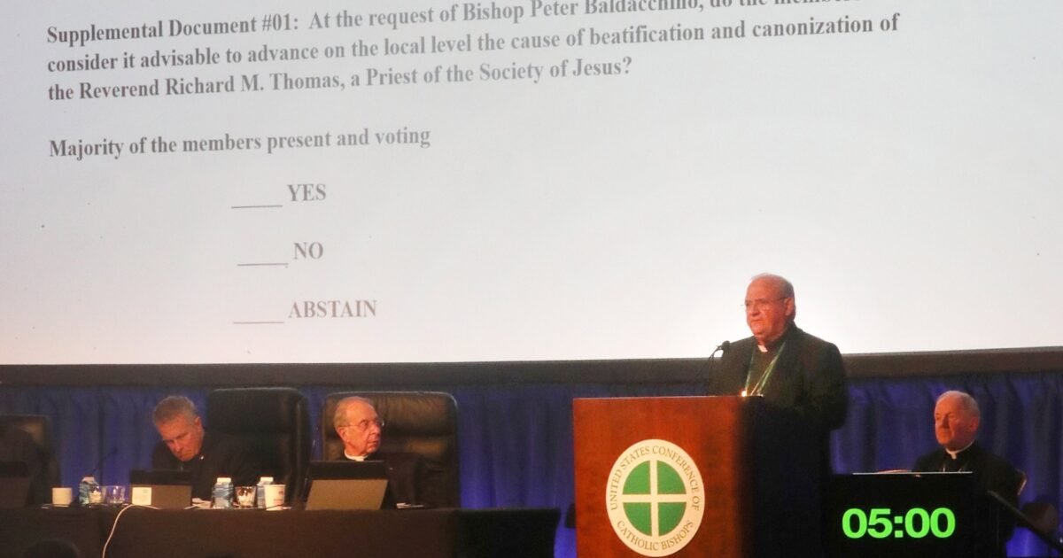 US bishops advance new sainthood cause for 'Good Samaritan' Jesuit ...