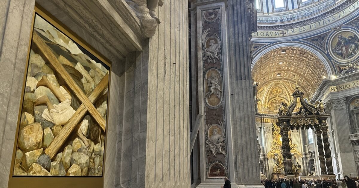 New Stations of the Cross unveiled at St. Peter's Basilica for Lent ...