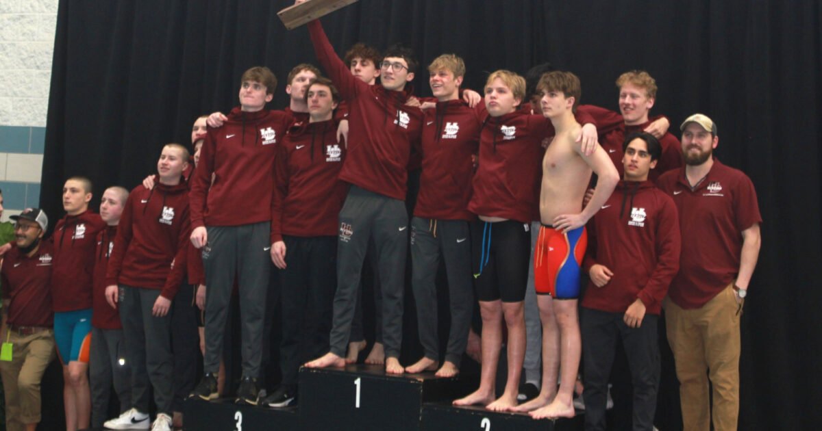 High water mark: U of D Jesuit swimmers finish as state runner-up ...