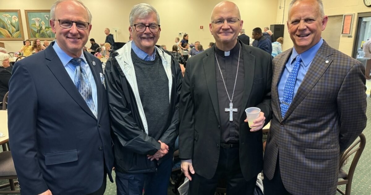 Welcome Mass and reception at St. Mary Parish, Monroe- Detroit Catholic
