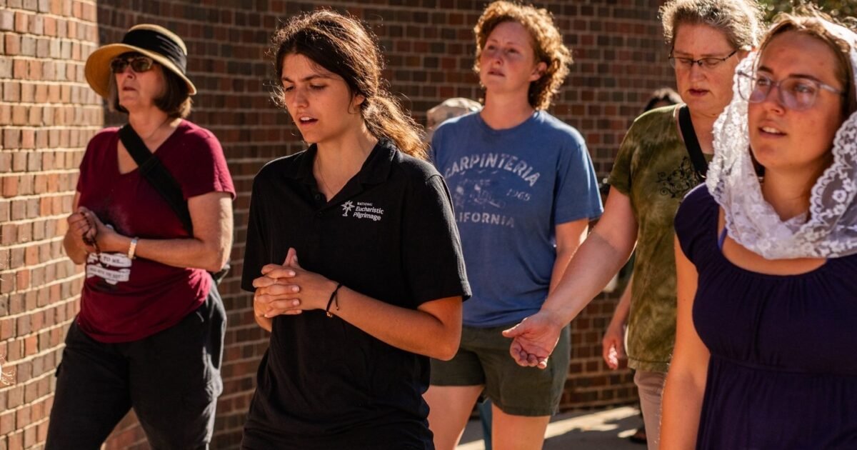 Catholic convert says traveling National Eucharistic Pilgrimage feels ...