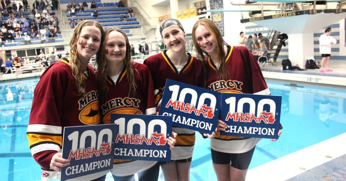 Mercy shows strength in numbers by rolling to another swimming state ...