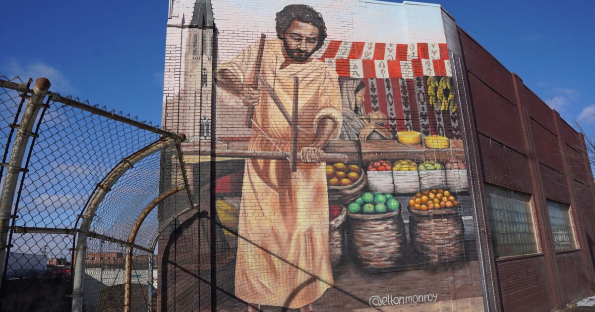 St. Joseph the Worker mural connects St. Joseph Shrine to Detroit’s ...
