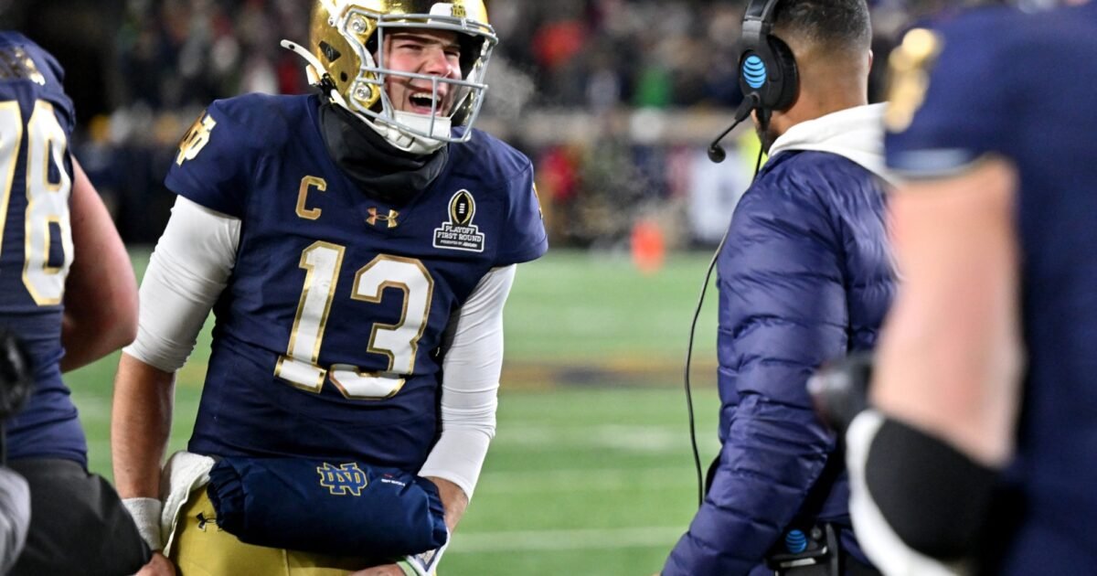 Notre Dame players head to championship formed by pre-game Masses ...