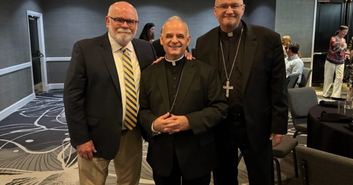Attending the installation of Archbishop Mark S.Rivituso in Mobile ...