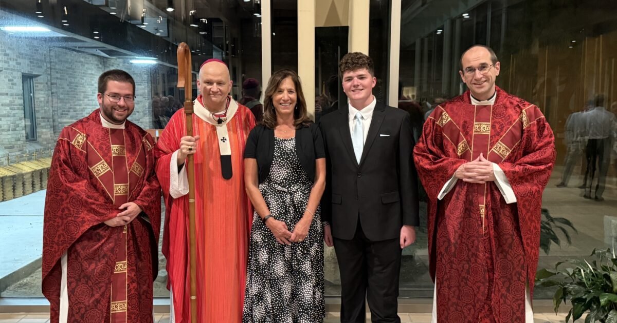 Sacrament of confirmation at St. John Vianney Parish in Shelby Township ...