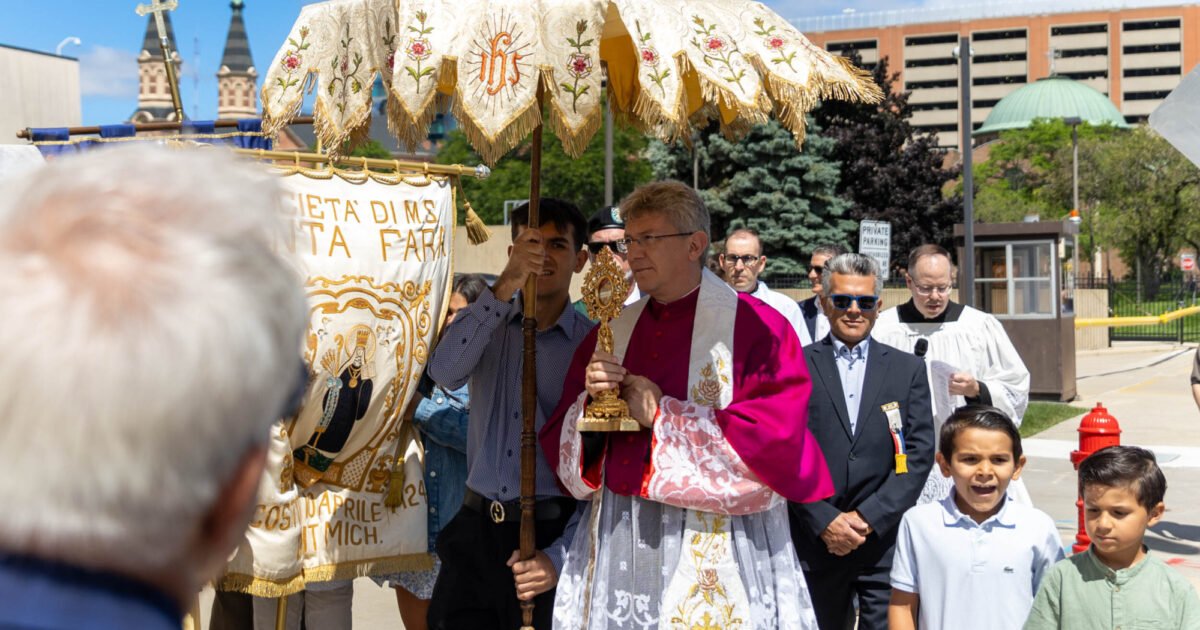 Santa Fara Relic in Detroit- Detroit Catholic