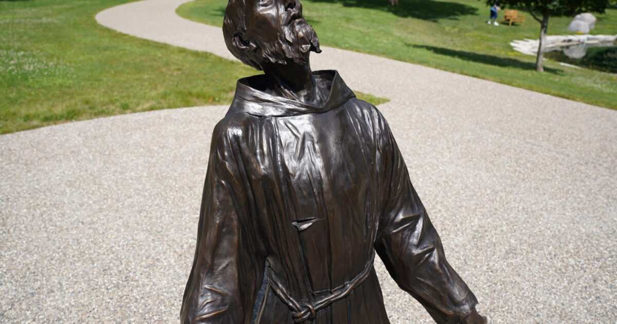 New statue at Capuchin Retreat Center commemorates 800th anniversary of ...