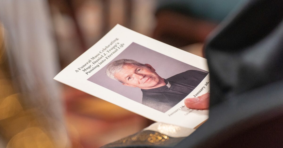 Hundreds of faithful, clergy gather to pay final respects to Msgr ...