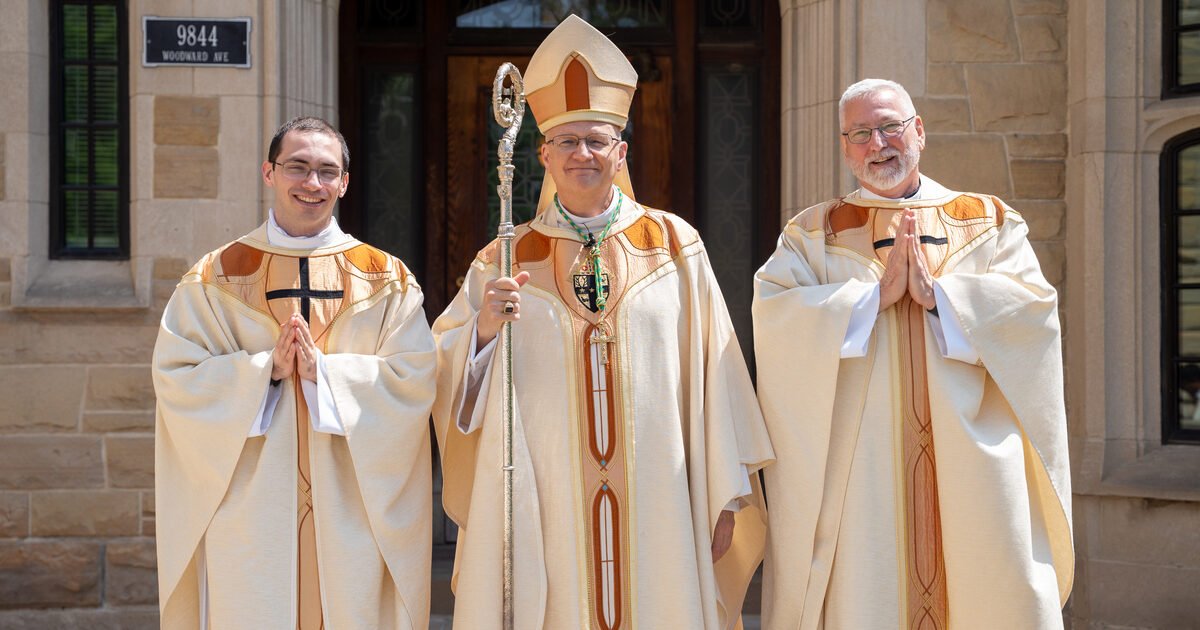 A priest now and forever: Frs. Patrick Bruen and Benjamin Schroeder ...
