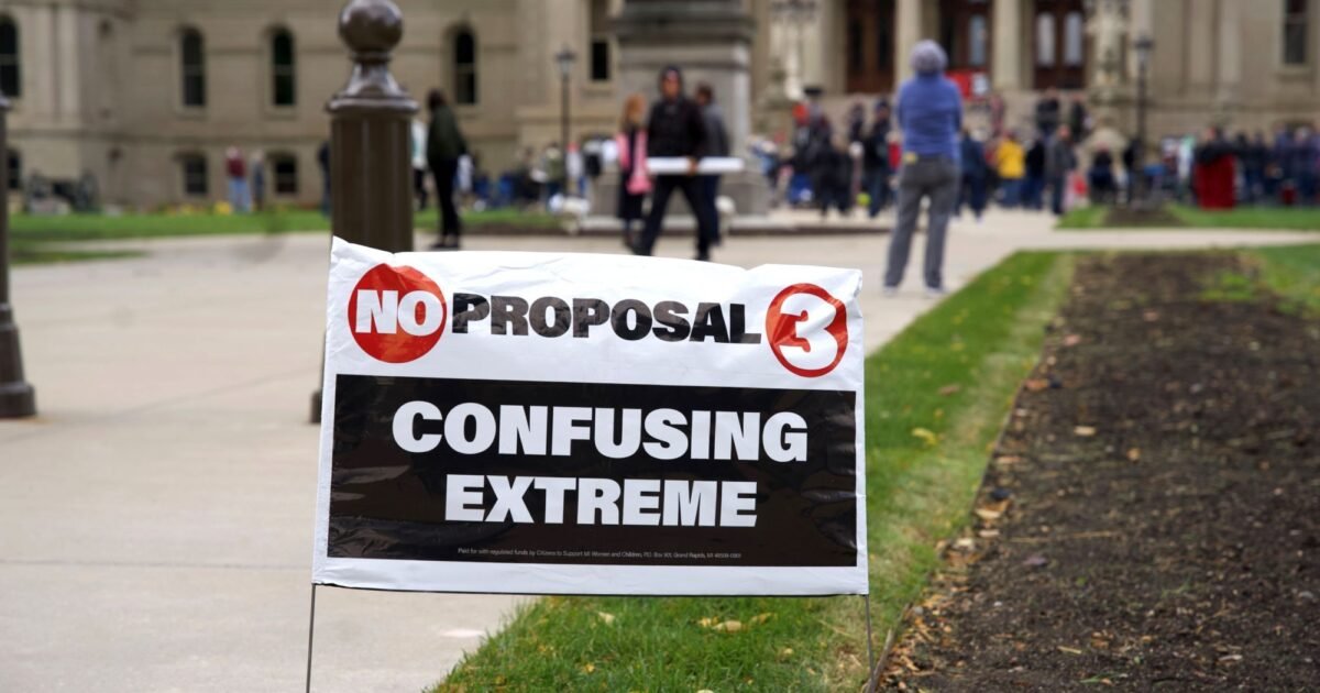 From the editor's desk: Proposal 3 is a trojan horse for the abortion ...