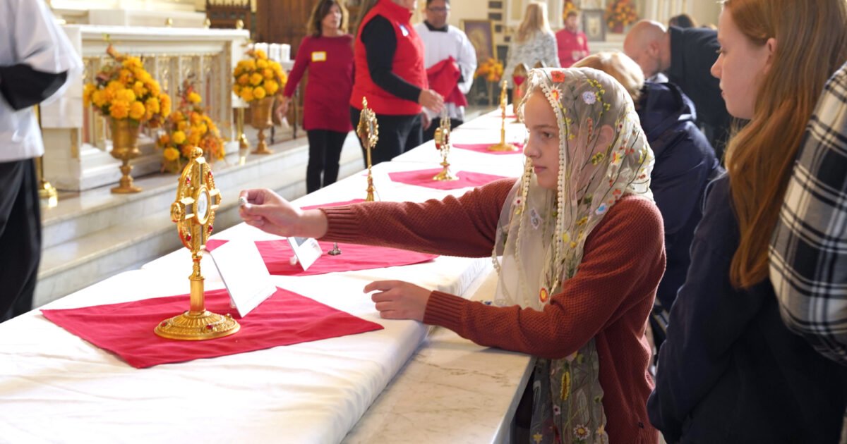 Sweetest Heart of Mary displays 81 relics for veneration in annual self ...