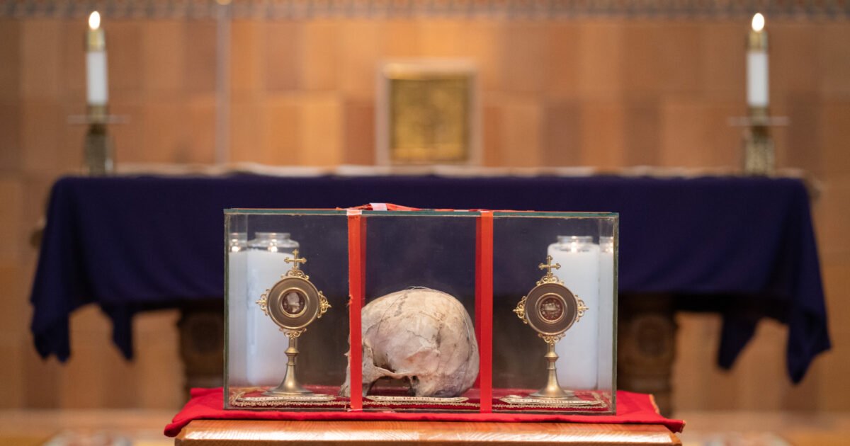 Skull of St. Jean de Brebeuf visits Detroit as Jesuit community ...