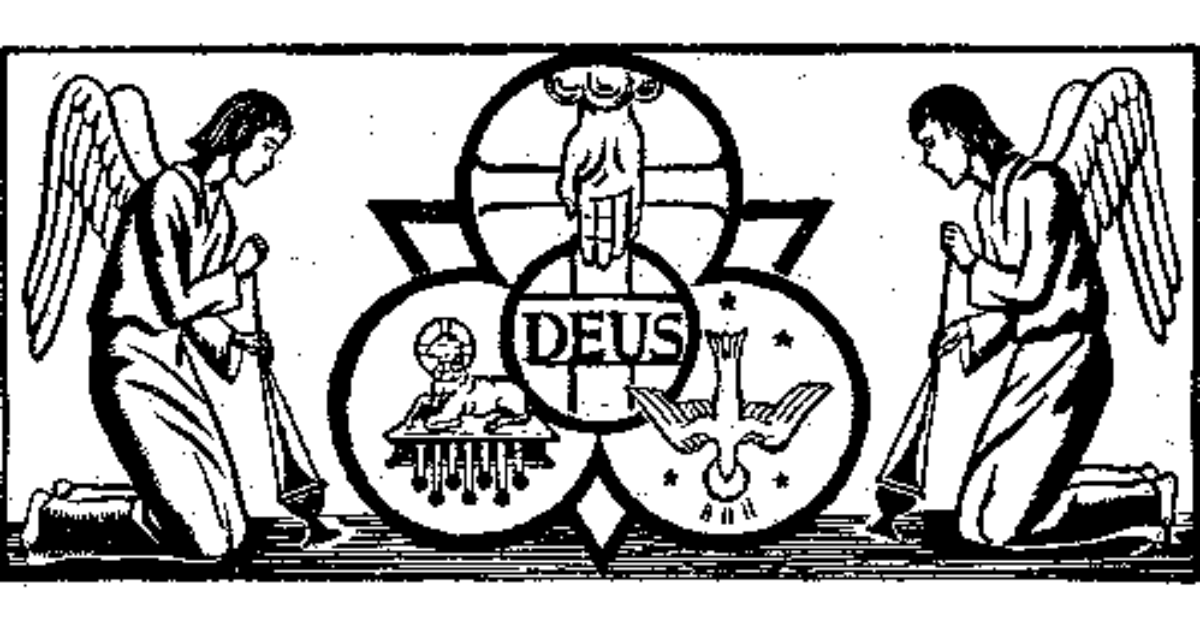 Ancient symbols of the Most Holy Trinity- Detroit Catholic