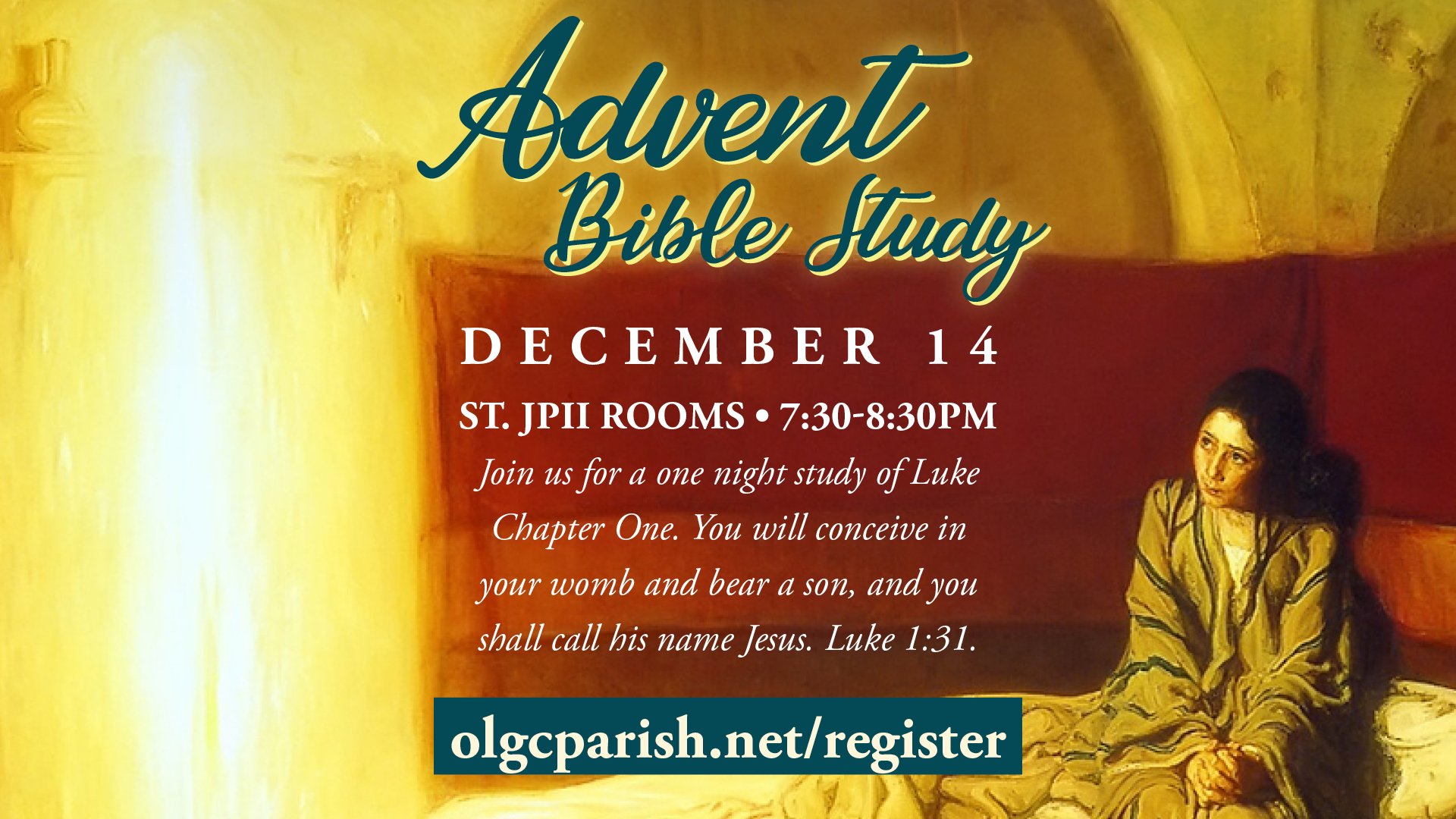Advent Bible Study | OLGC