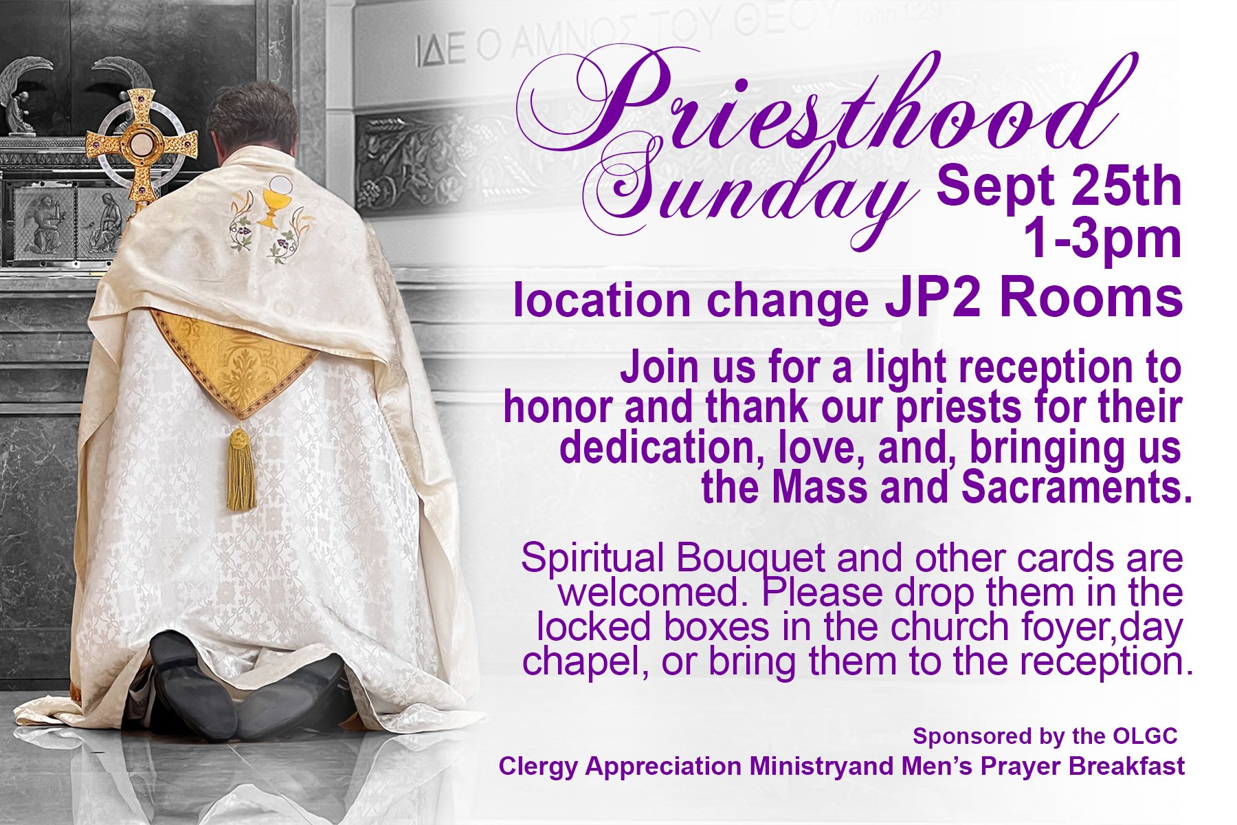 Priesthood Sunday | OLGC